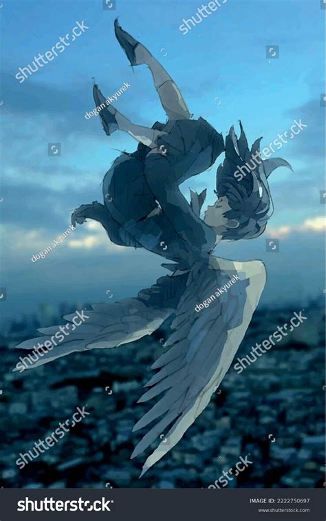 How To Draw Anime Girl Falling