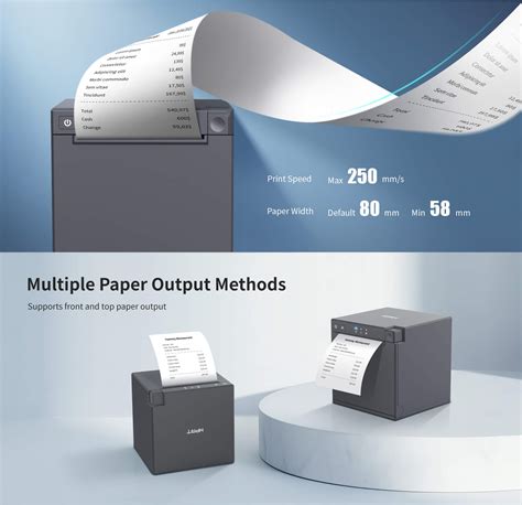 Thermal Ticket Printer 80mm Bluetooth Pos Ticket Printer Tp80r Hprt
