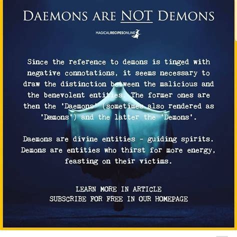 What Is The Difference Between A Demon And A Daemon