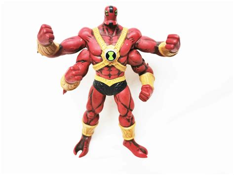 Ben 10 Four Arms Omniverse Hyperalien Action Figure 65 Bandai Cartoon