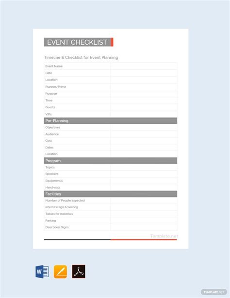 Free Editable Checklist Templates In Pdf To Download