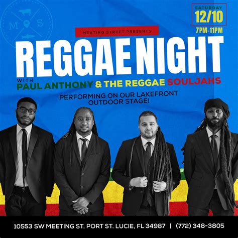Reggae Night At Meating Street