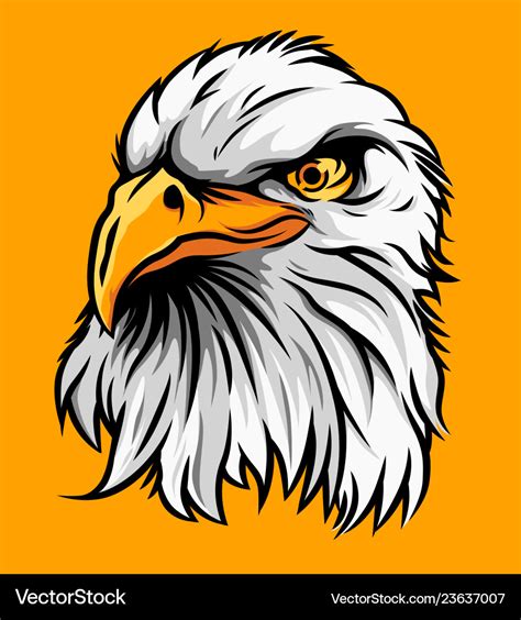 Eagle Head Royalty Free Vector Image Vectorstock