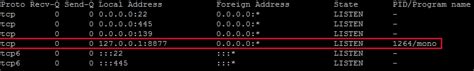 Raspbian Mono Tcp Server Listening But Connection Fails Raspberry