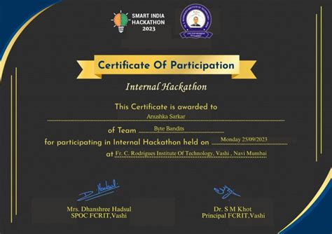 Anushka Sarkar On Linkedin Hackathon Smartindiahackathon Teambytebandits Innovation Tech…