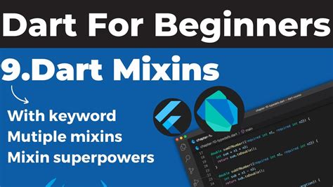 9 Dart Mixins Dart Course For Beginners Dart Course Dart Tutorial Youtube