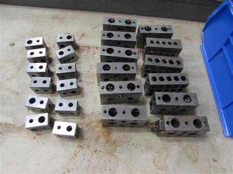 Machines Used Setup Blocks Including 1 1 2 And 1 2 3 Blocks