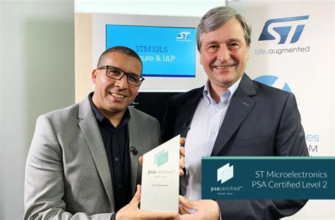 Bertrand Denis On Linkedin Stm32l5 Psa Stm32 Security Arm