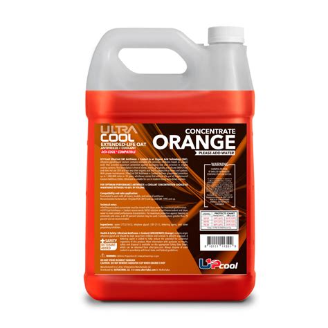 Orange Oat Naps Free Antifreeze And Coolant Concentrate