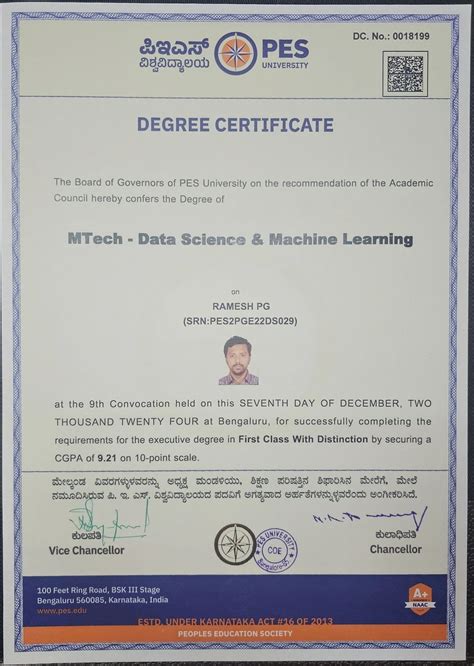 Datascience Artificialintelligence Machinelearning Mtech… Ramesh