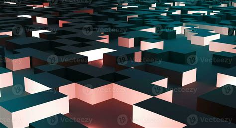 Glowing Pixel Cube Texture Background Pixel Pattern Geometric Dark Glowing Pixel Cube Texture Background Pixel Pattern Geometric Dark