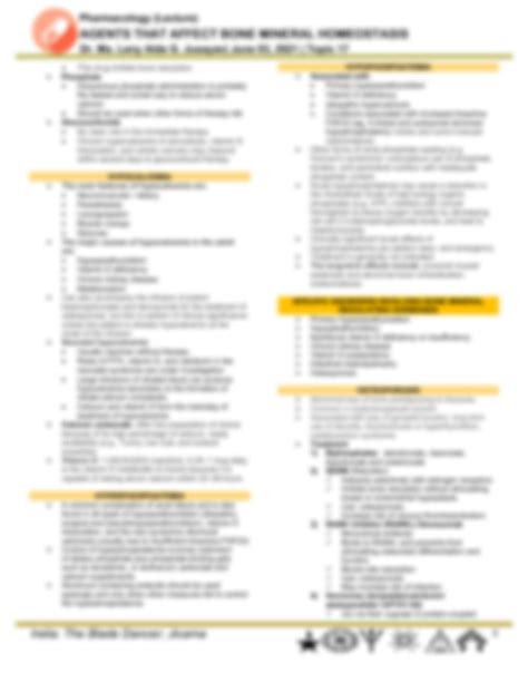 Solution 18 Agents That Affect Bone Mineral Homeostasis Studypool