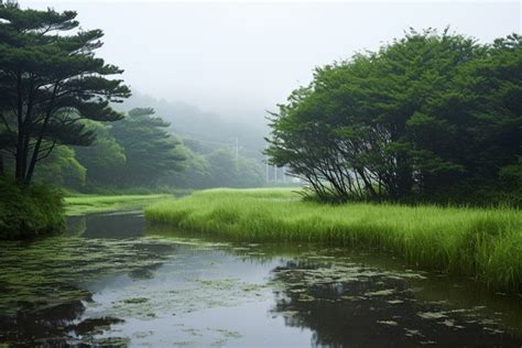 Some Grass Background Gyeongnam Season Domestic Travel Background