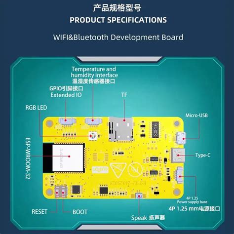 บอร์ดพัฒนา Esp32 โมดูล Tft หน้าจอสัมผัสขนาด 28 นิ้ว