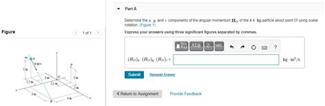 Solved Part A Determine The R Y And A Components Of The Chegg
