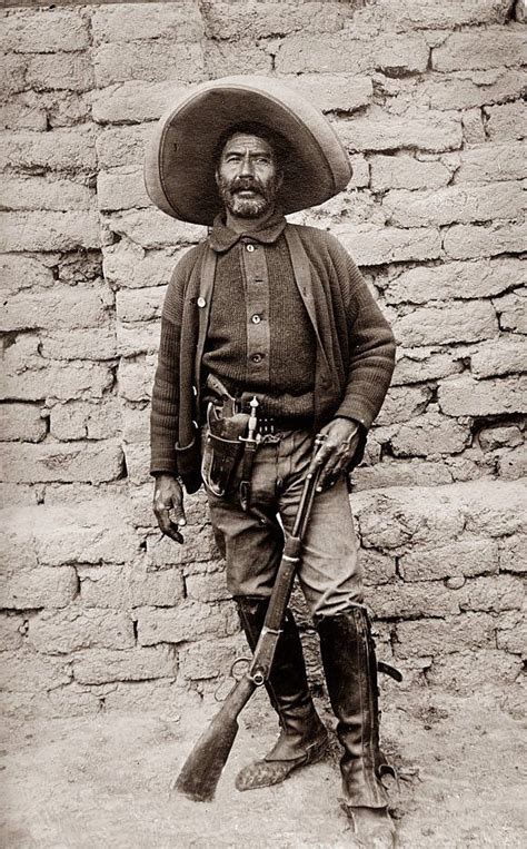 Unknown Mexican Bandit Mexican Revolution Old West Photos Mexico History