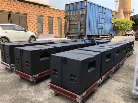 18 Inch Active Waterproof Subwoofer Audio Speaker For Line Array Professional PA System Line