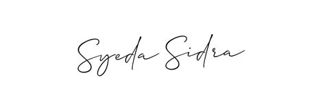 97 Syeda Sidra Name Signature Style Ideas First Class Online Autograph