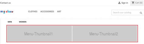 How To Display Menu Thumbnails In Prestashop 17 Main Menu Hiddentechies