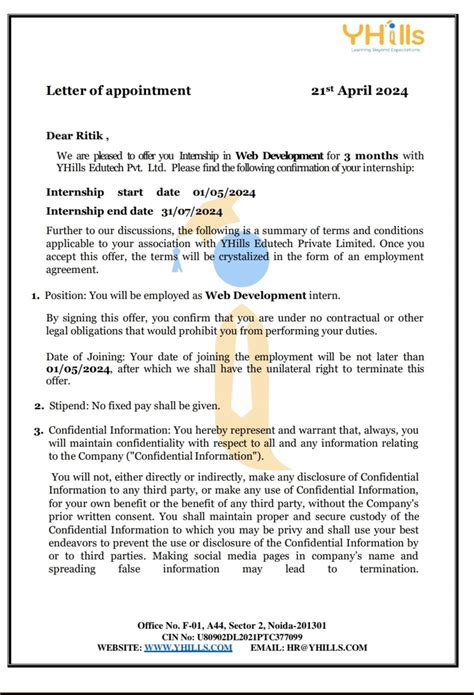 Connections Yhills Internship Web Ritik Malik