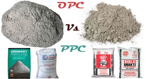 PPC And OPC Cement Difference OPC Vs PPC Definition Of Cement
