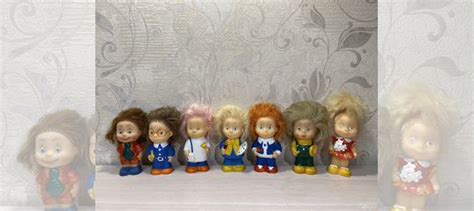 Игрушки резиновые Незнайка СССР герои мультфильма купить в Москве Хобби и отдых Авито