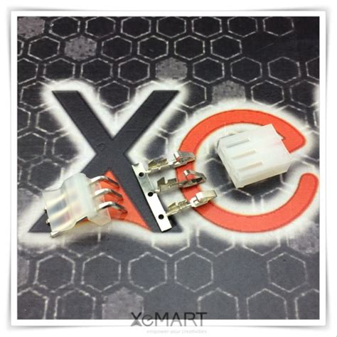 Jual Konektor 3 Pin CH Connector 3 96mm Pitch 3P Siku Bengkok CKM Shopee Indonesia