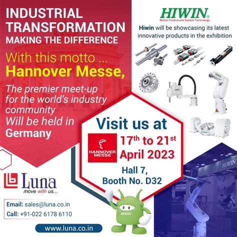 Luna Technologies Pvt Ltd On Linkedin Transformation Automation Industrial Hiwin Germany