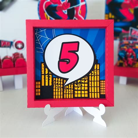 Quadrinho 10x10cm Homem Aranha Lêeh Arteliê