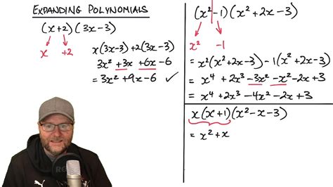 Polynomials How To Expand Polynomials Youtube