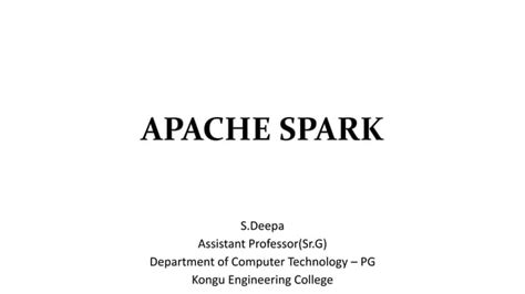 Apache Sparkpptx