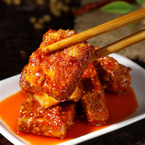 牟定天台油腐乳320g云南特产香辣臭豆腐乳拌饭农家自制下饭菜卤腐
