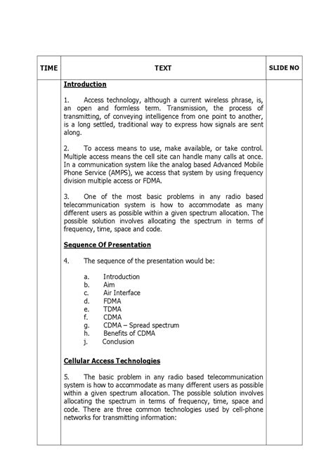 Access Technology Information Technology Lecture Notes Docsity