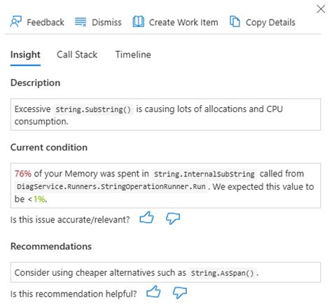 Ergebnisse Von Code Optimizations Anzeigen Azure Monitor Microsoft