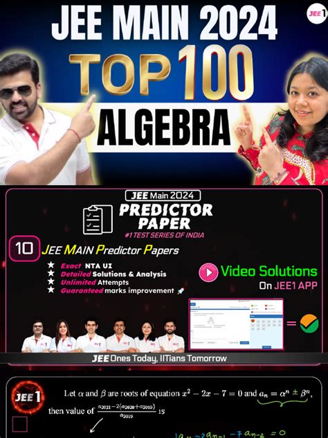 100 Algebra Pdf
