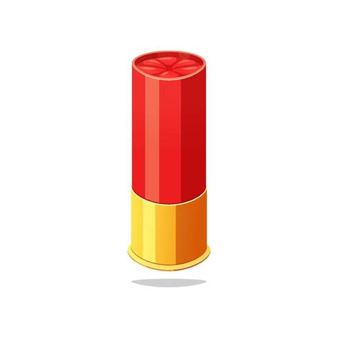 Shotgun Shells Isolated On White Background 53965808 Vector Art At