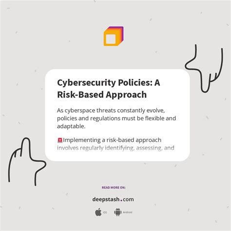 Cybersecurity Policies A Risk Based Approach Deepstash
