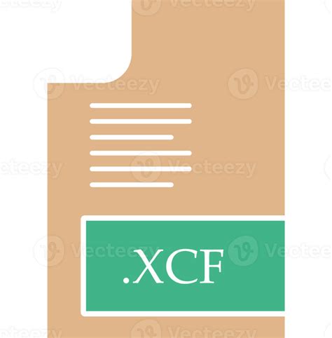 Xcf File Format Icon Fill Insidse With Symbol 57326396 Png
