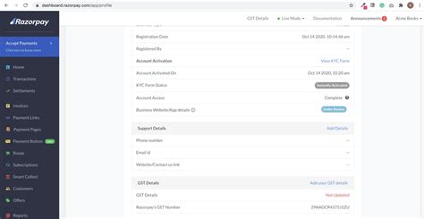 Payments Dashboard FAQs Razorpay Docs