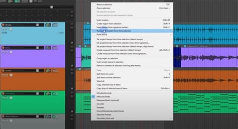 How To Use Reaper Markers And Regions Envato Tuts