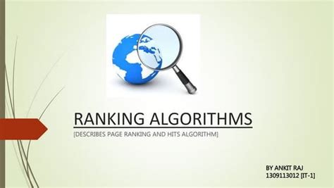 Hits Algorithm Notes