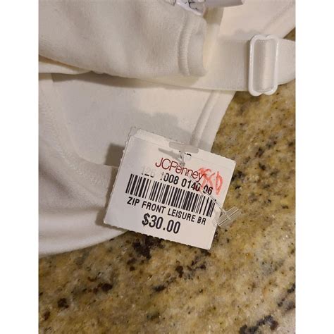 New Underscore Bra Womens Size 38d Zip Front Depop