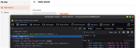 Dx Constructed Stylesheet Arent Accessible For Developer Tools Anymore Chrome 101 Firefox