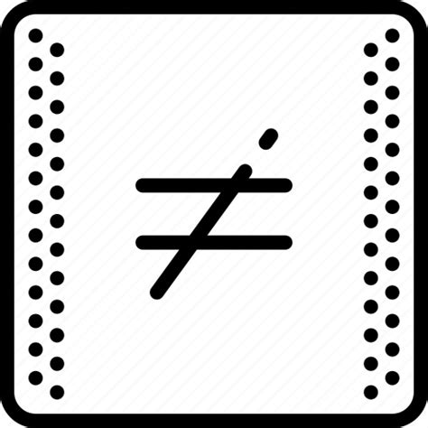 Education Equal Knowledge Learning Not School Study Icon