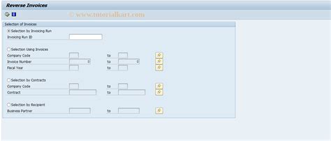 Reraivrv Sap Tcode Reverse Invoices