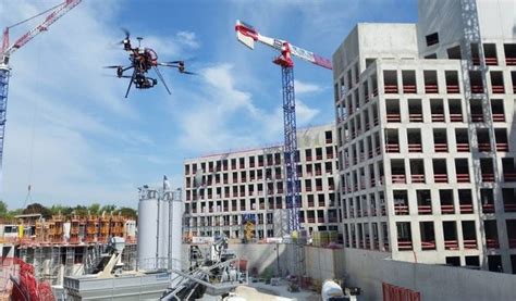 The Use Of Drones On Commercial Construction Projects Drone Below