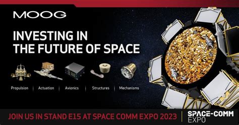 Moog Space And Defense Group On Linkedin Sce23 Spacecomm Spaceexploration