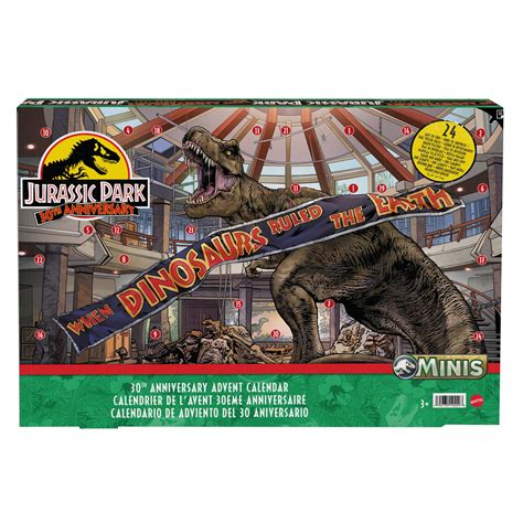 Mattel Jurassic World Dominion Holiday Advent Calendar At Kristopher