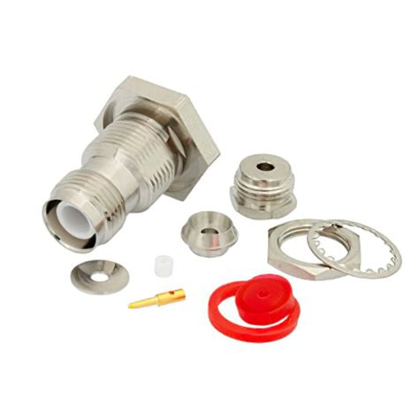 Rp Tnc Female Bulkhead Connector Clampsolder Attachment For Et Rg316