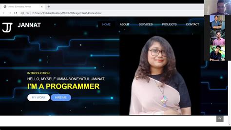 Ledp Web Design And Development Tangail Batch 03 Class 11 Youtube